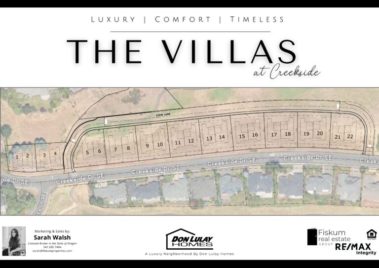 The Villas at Creekside - Don Lulay Homes